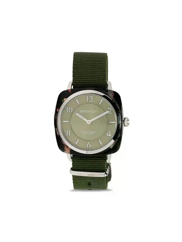 BRISTON Clubmaster Chic 36mm Watch - Green