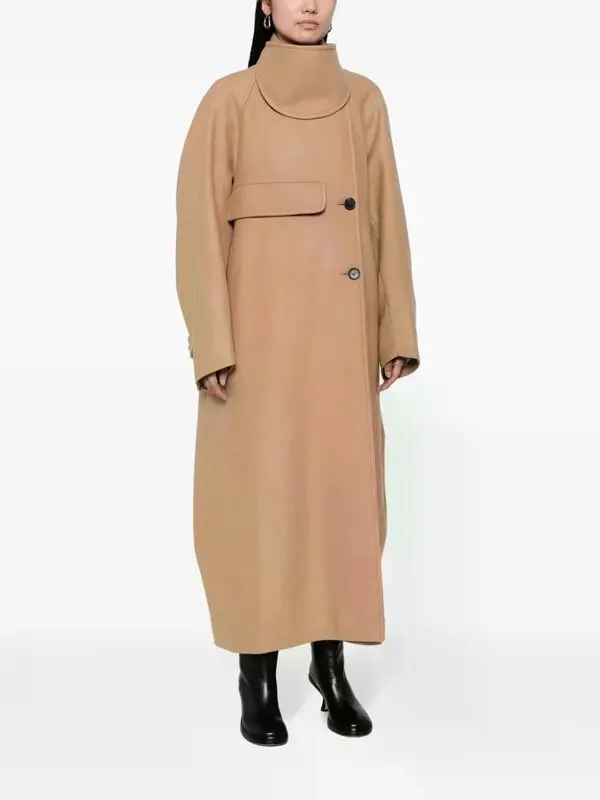 LITKOVSKA Off-centre Button Shield Coat