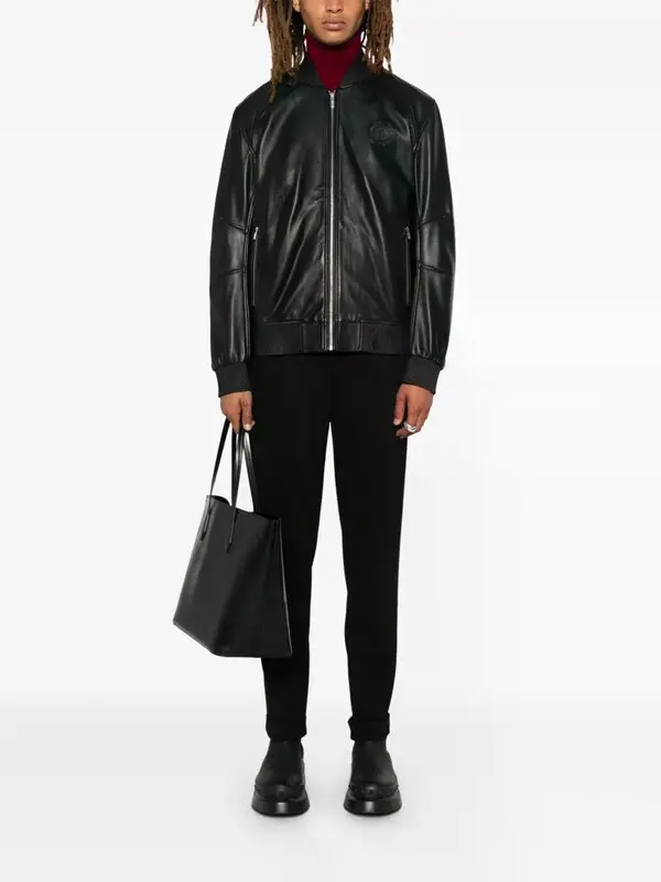 Karl Lagerfeld Lambskin Leather Jacket