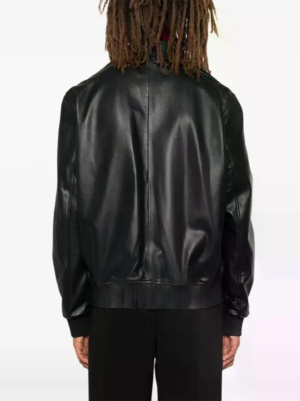Karl Lagerfeld Lambskin Leather Jacket