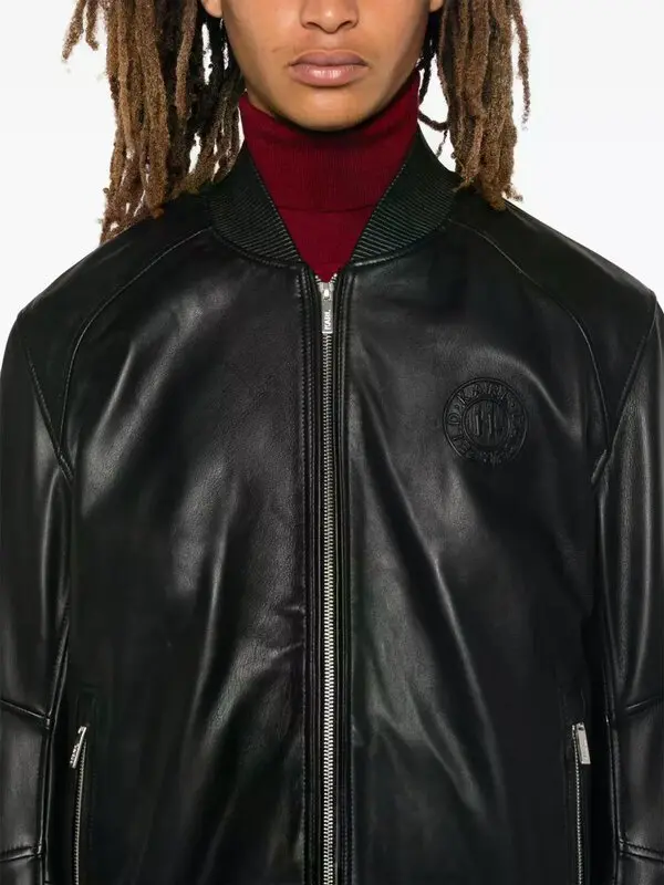 Karl Lagerfeld Lambskin Leather Jacket