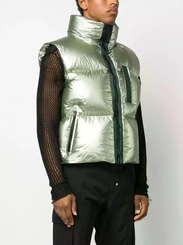 Givenchy Metallic-finish Down Gilet