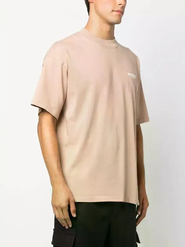 REPRESENT Logo-print Cotton T-shirt