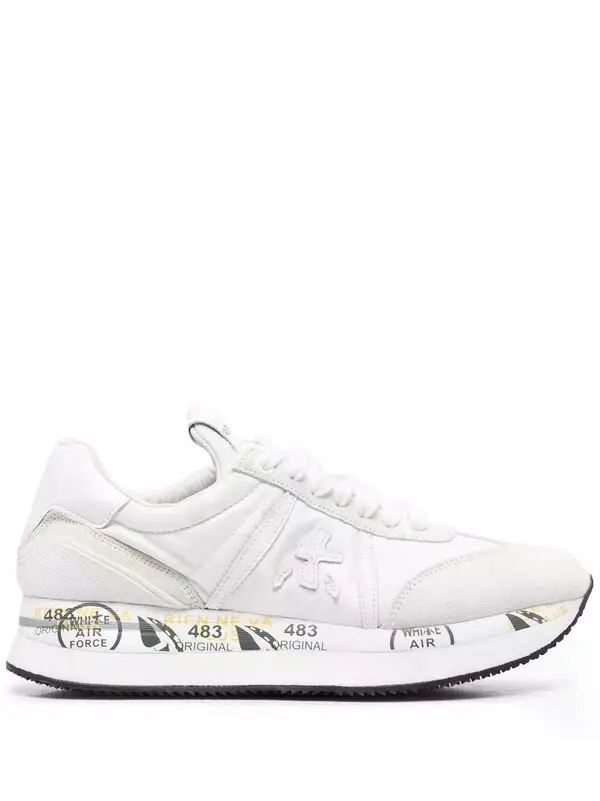 Premiata Conny Lace-up Sneakers - White