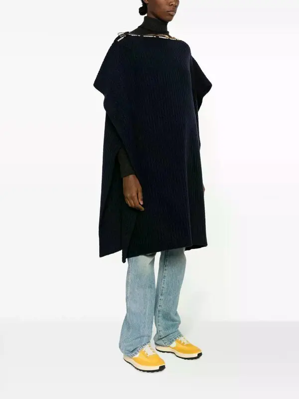 A.p.c. X Jw Anderson Ribbed Wool Kaftan
