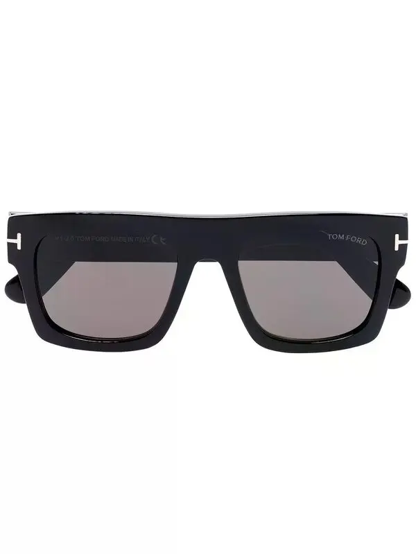 TOM FORD Ft0711 Square-frame Sunglasses - Black