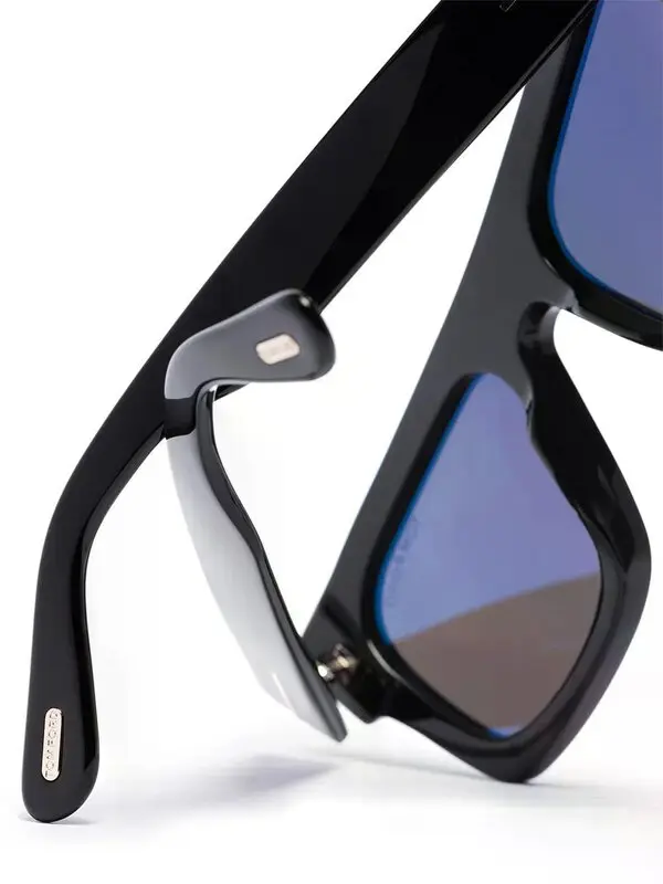 TOM FORD Ft0711 Square-frame Sunglasses - Black