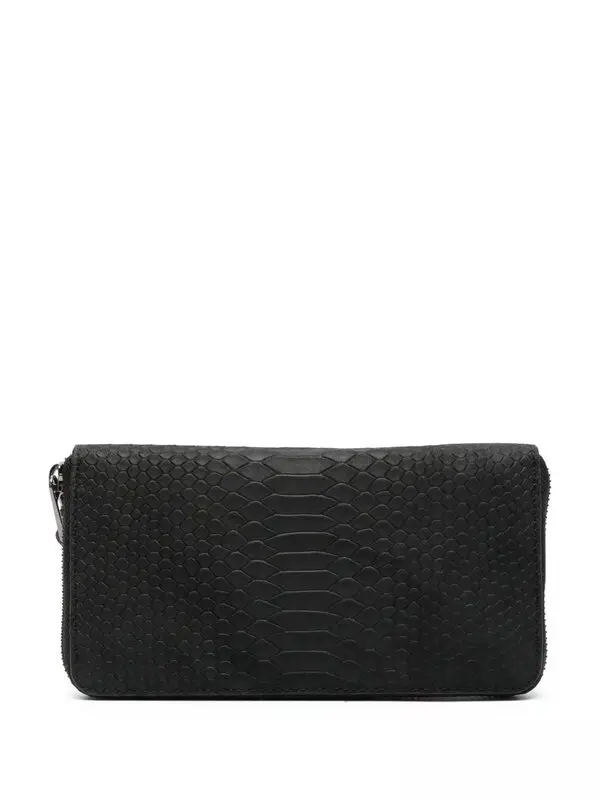 Zadig&Voltaire Crocodile-effect Leather Wallet