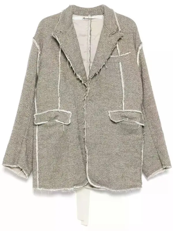 MIDORIKAWA Raw Edge Blazer