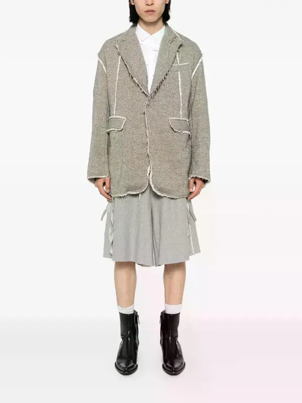 MIDORIKAWA Raw Edge Blazer