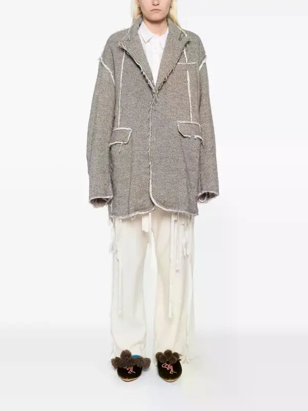 MIDORIKAWA Raw Edge Blazer