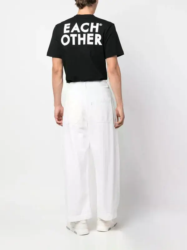 Each X Other Logo-embroidered Cotton T-shirt