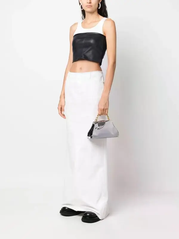 Gcds Comma Faux-leather Crossbody Bag