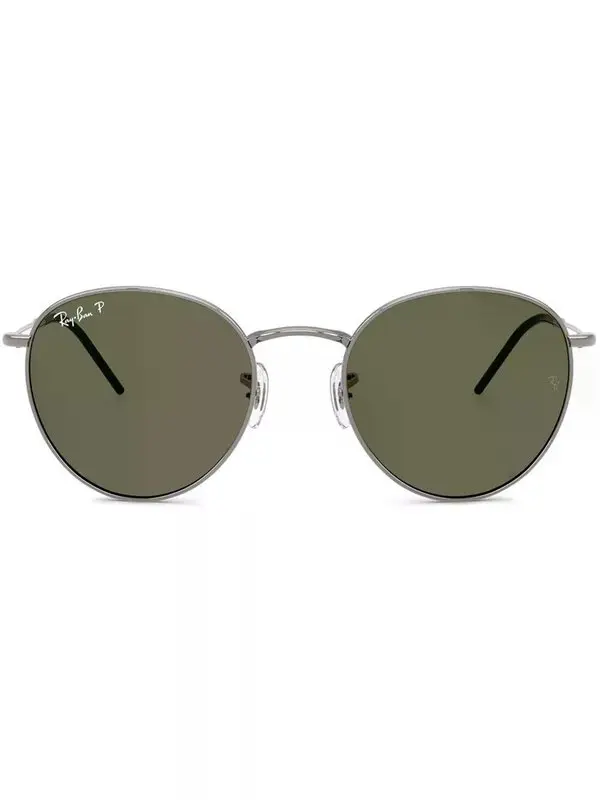 Ray-ban Round Reverse Sunglasses - Silver