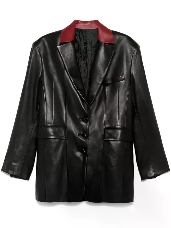Rabanne Leather Blazer