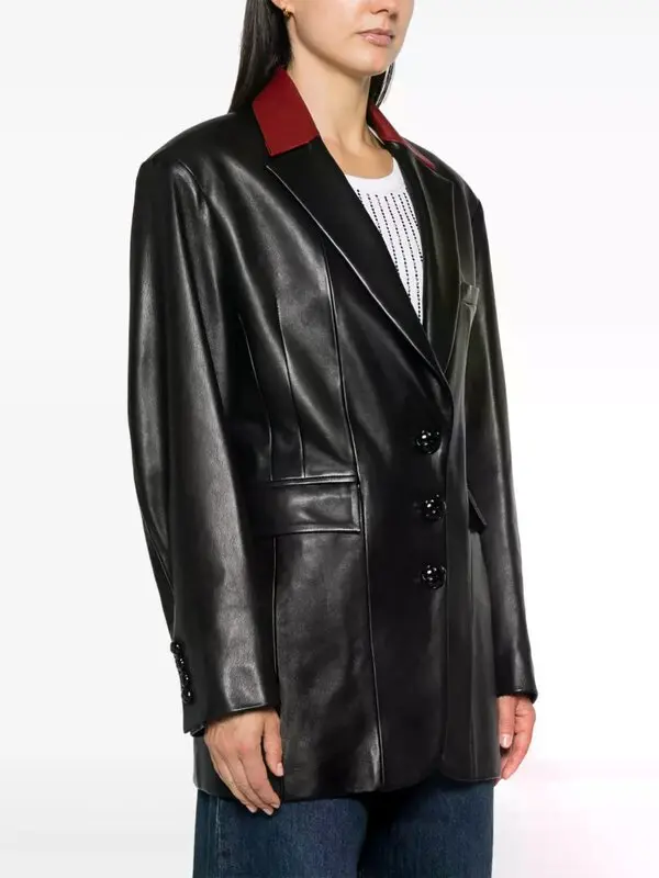 Rabanne Leather Blazer