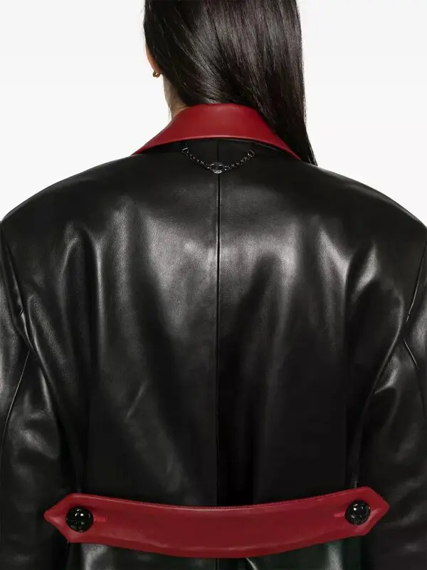Rabanne Leather Blazer