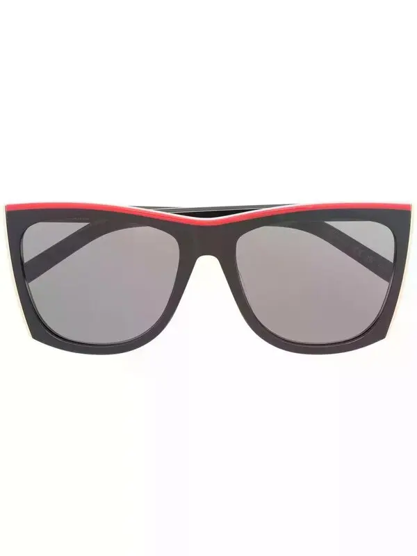 Saint Laurent Cat-eye Tinted Sunglasses - Black