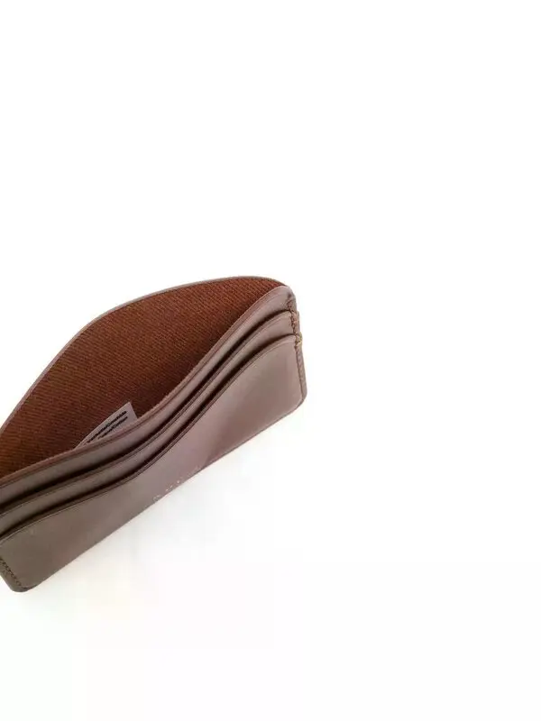A.p.c. Foil-print Cardholder - Brown