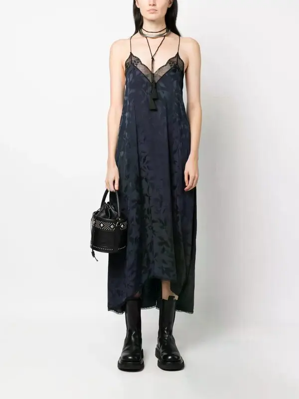 Zadig&Voltaire Risty Silk Midi Dress