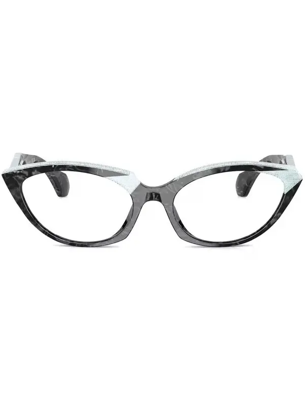 ALAIN MIKLI Cat-eye Frame Glasses - Black