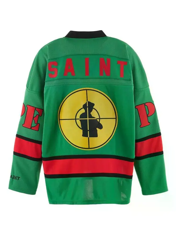 SAINT MXXXXXX Lace-up Crewneck Sweatshirt