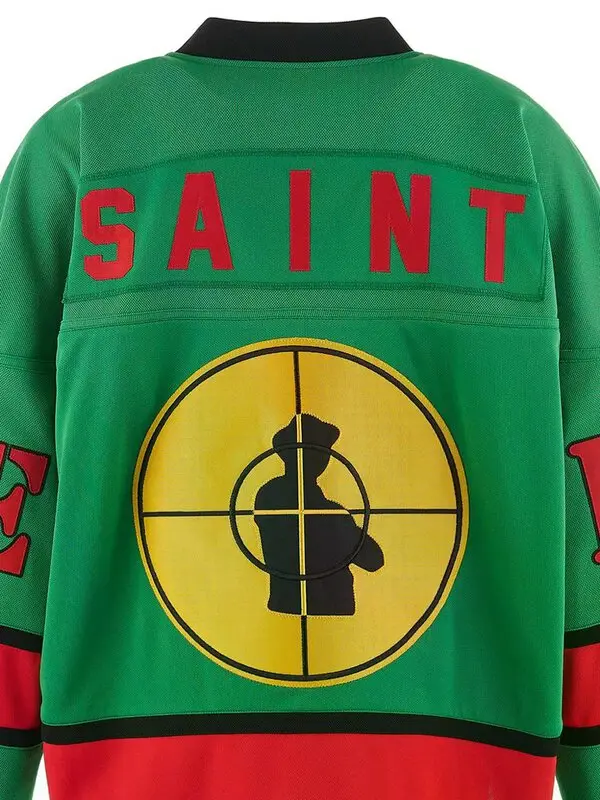 SAINT MXXXXXX Lace-up Crewneck Sweatshirt