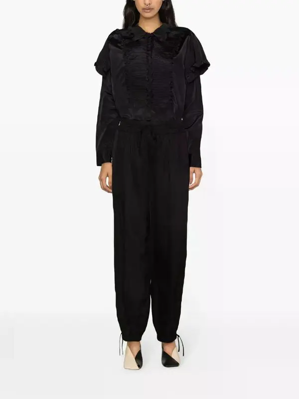 JIL SANDER Ruffled Button-up Blouse