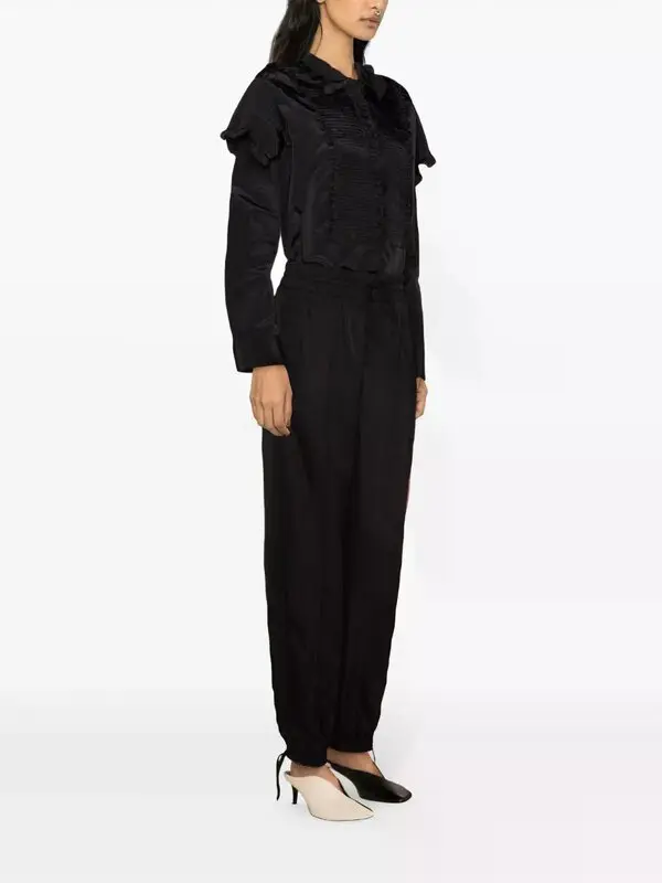 JIL SANDER Ruffled Button-up Blouse