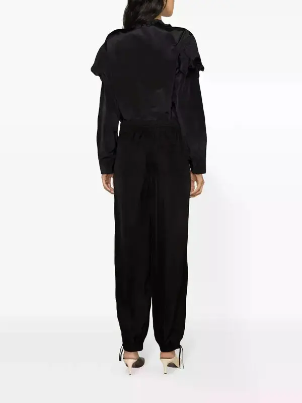 JIL SANDER Ruffled Button-up Blouse