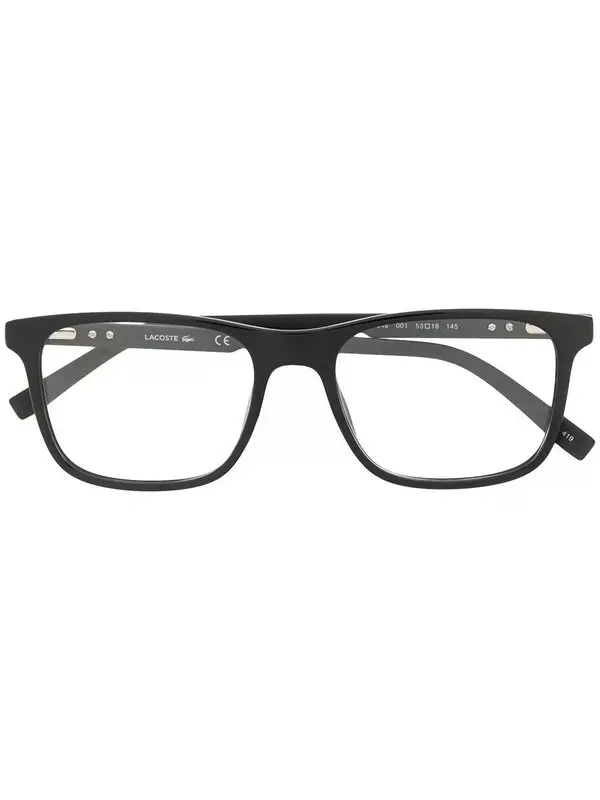 Lacoste Square Frame Glasses - Black
