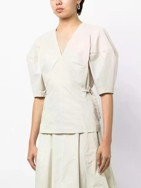 3.1 Phillip Lim V-neck Short-sleeve Top