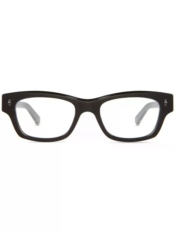 MR. LEIGHT Antoine Square Frame Glasses - Black