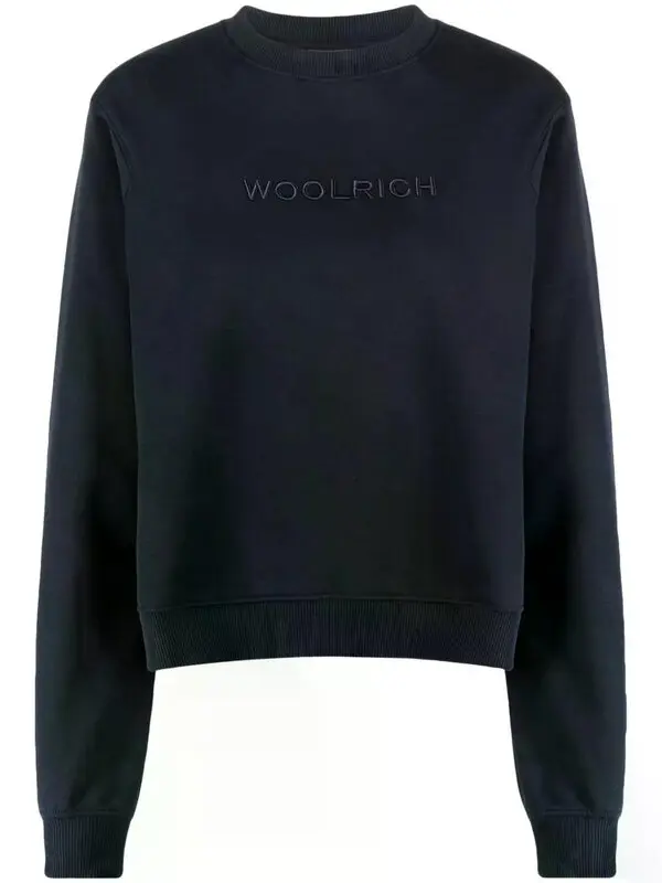 Woolrich Logo-embroidered Crew-neck Sweatshirt