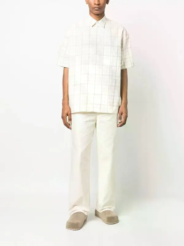 Études Studio Plaid-check Print Shirt