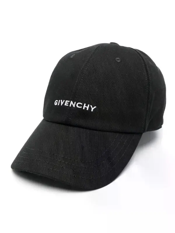Givenchy Logo-embroidered Cap - Black