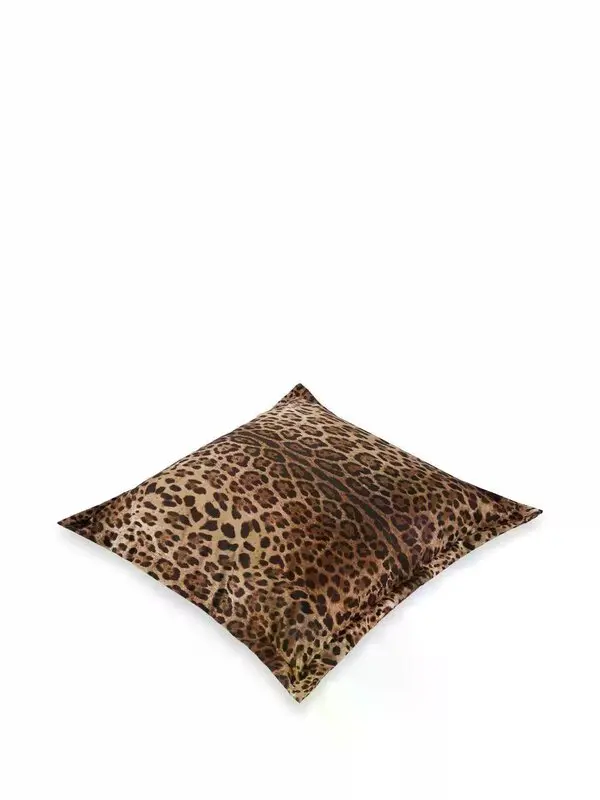 Dolce & Gabbana Large Duchesse Leopard-print Cushion