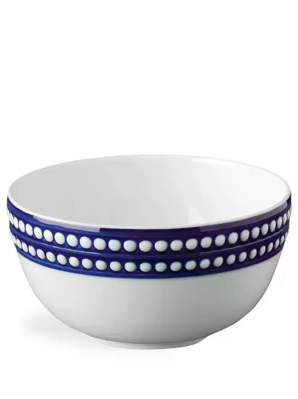 L'Objet Perlée Cereal Bowl - Blue