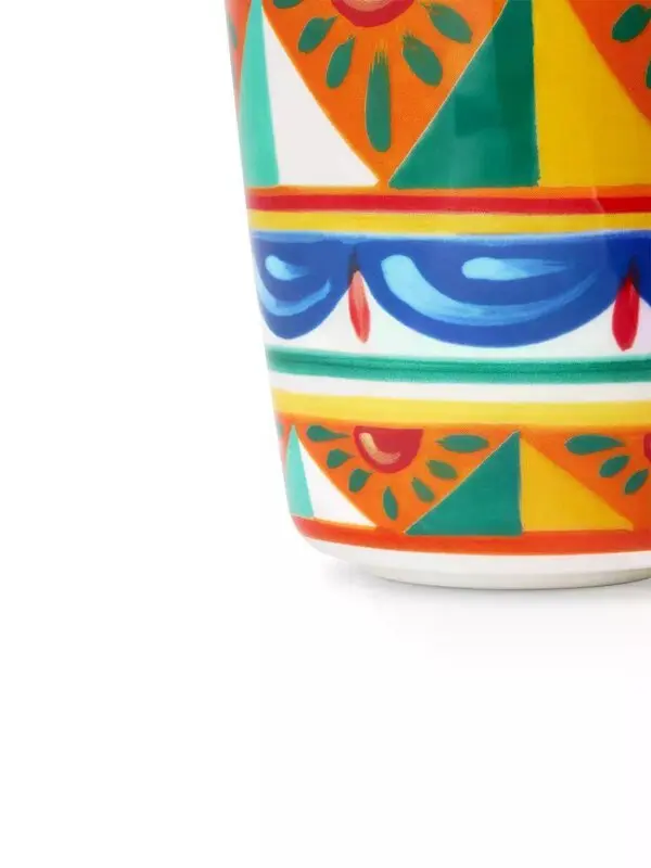 Dolce & Gabbana Geometric-pattern Porcelain Glass