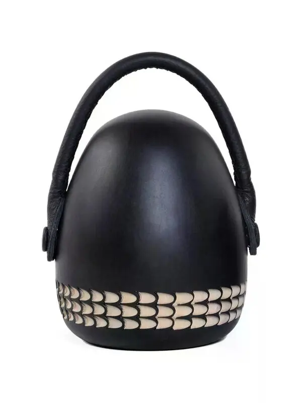 ZANAT Stopme Wooden Doorstop - Black