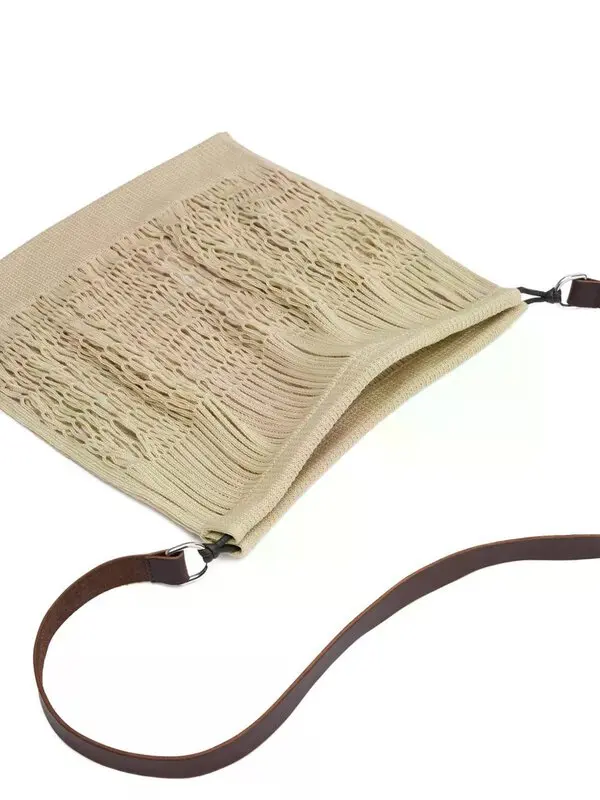 LEMAIRE Large Net Crossbody Bag - Neutrals
