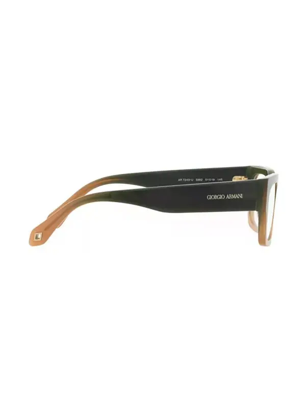 Giorgio Armani Square-frame Glasses