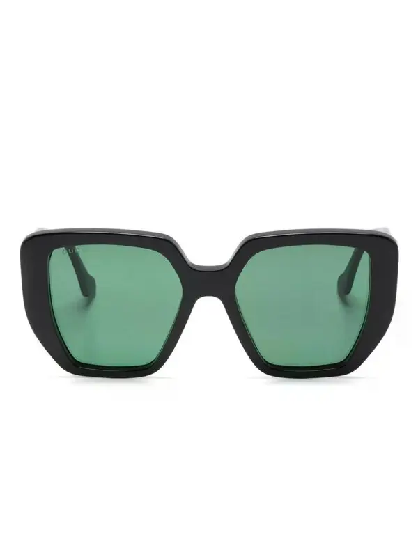 Gucci Oversized-frame Sunglasses - Black