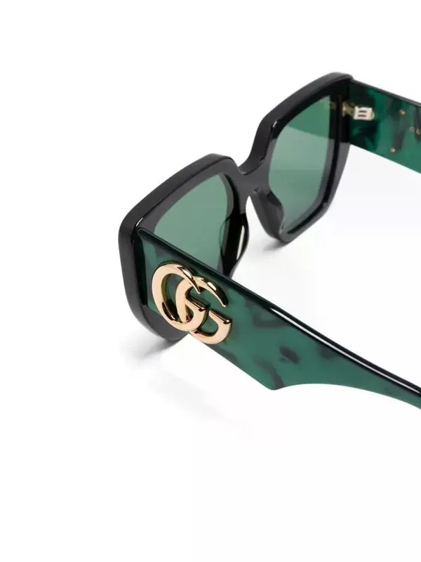 Gucci Oversized-frame Sunglasses - Black