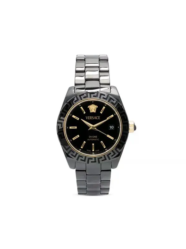 Versace Dv One Automatic 40mm Timepiece - Black