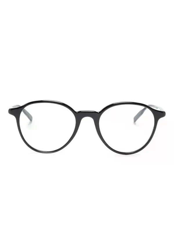 Montblanc Oval-frame Optical Glasses - Black