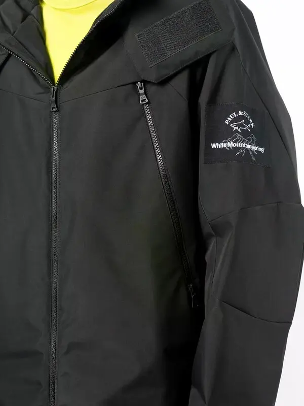 WHITE MOUNTAINEERING Logo Patch Hooded Jacket