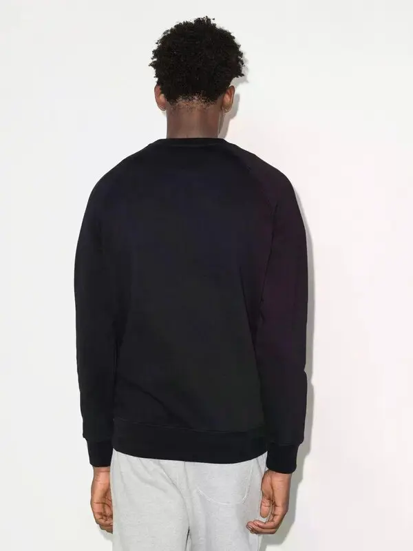 Maison Kitsuné Logo-print Long-sleeve Sweatshirt
