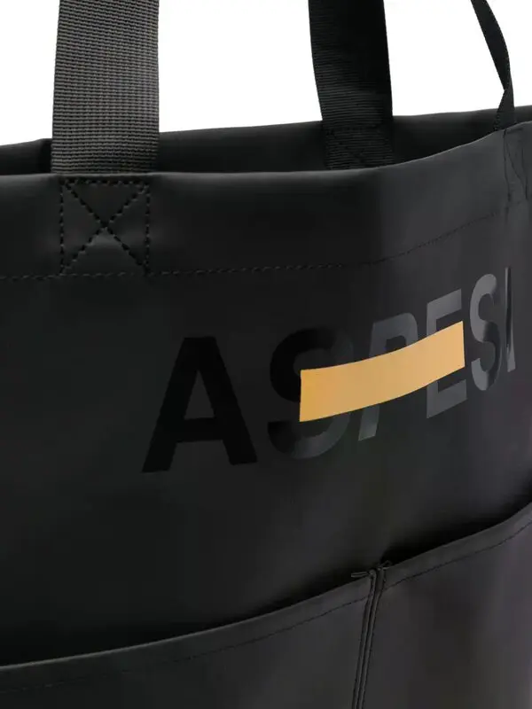 Aspesi Logo-print Tote Bag