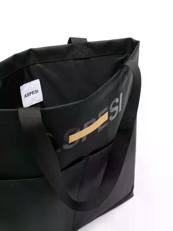 Aspesi Logo-print Tote Bag